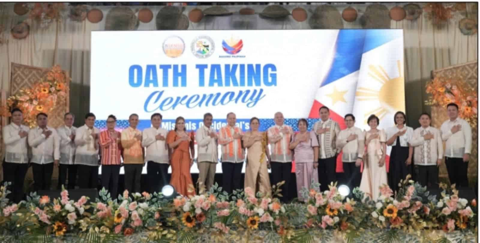 Team Asenso takes oath after MisOcc elections sweep - Mindanao Daily News