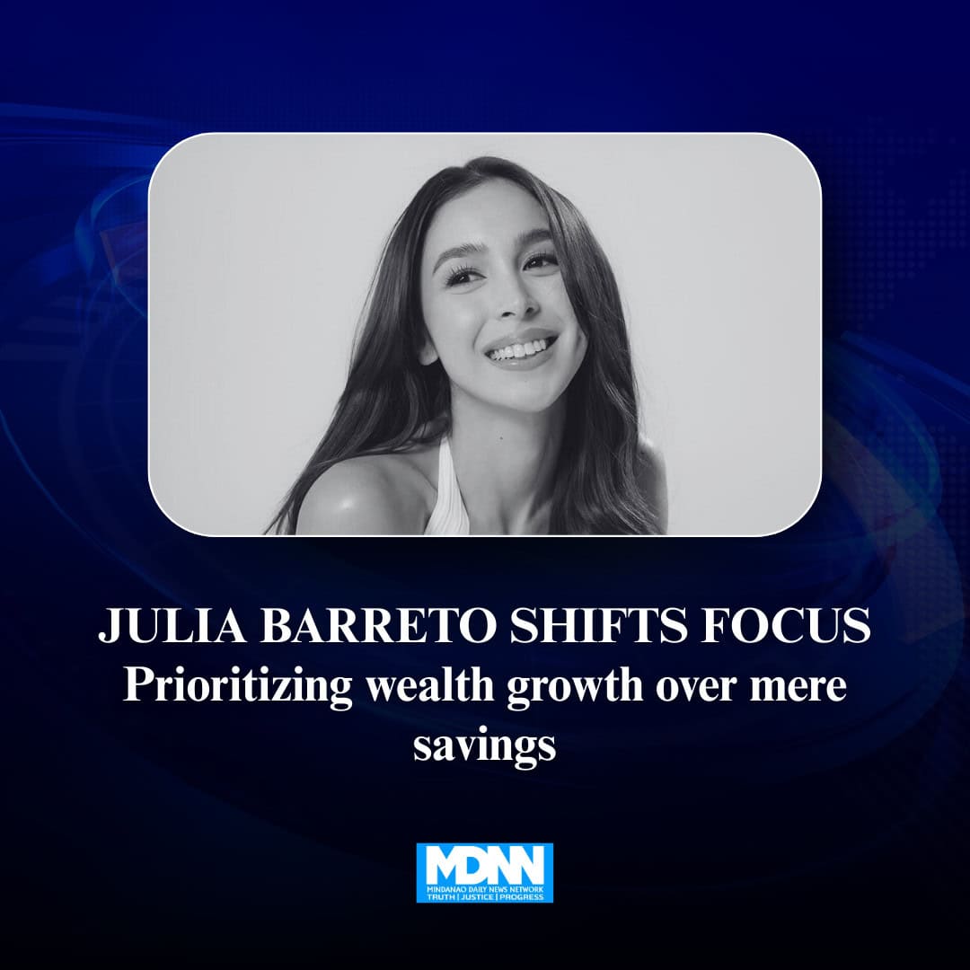 Julia Barretto Shifts Focus From Saving to Growing Wealth - Mindanao ...