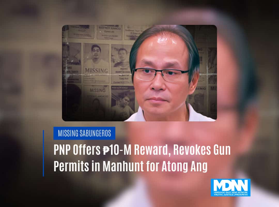 ₱10-M Bounty Set as Police Intensify Hunt for Atong Ang in Sabungero ...